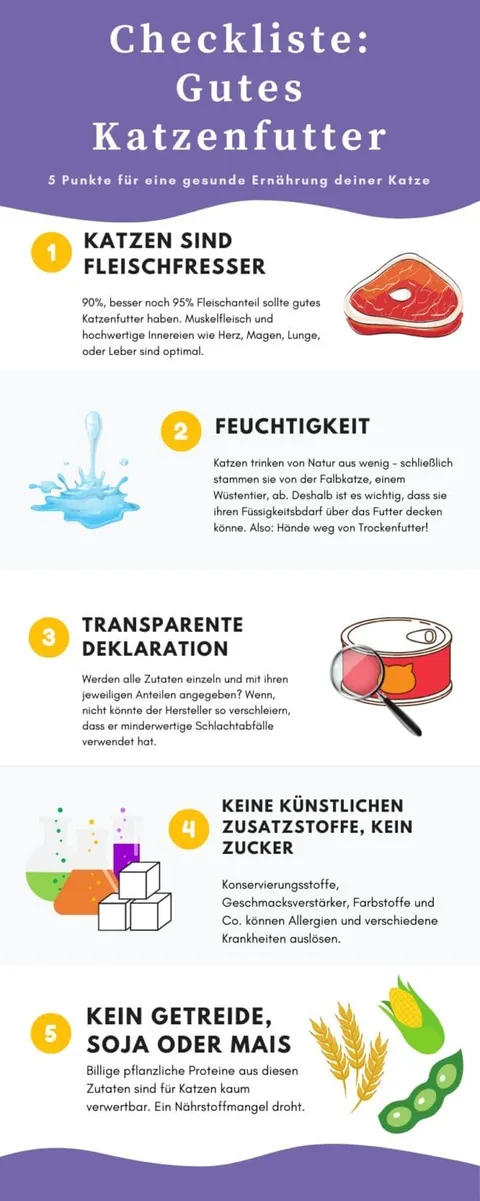 Katzenfutter Test - Das beste Nassfutter für Ihre Katze